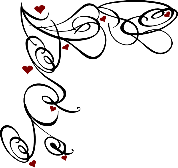 The Top Left Corner - Top Left Corner Design (600x566), Png Download