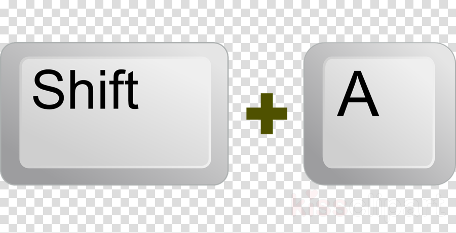 Download Keyboard Key Vector Clipart Computer Keyboard - Shift Button ...