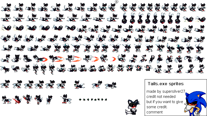 Download Tails From Sonic Exe Advance Sprites By Supersilver27-d5yq4xr ...