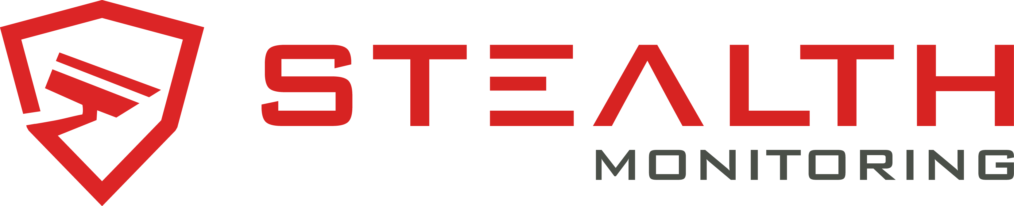 Stealth Monitoring Logo (3304x672), Png Download