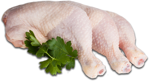 Ko Chicken Legs - Chicken Leg Quarters Png (500x276), Png Download