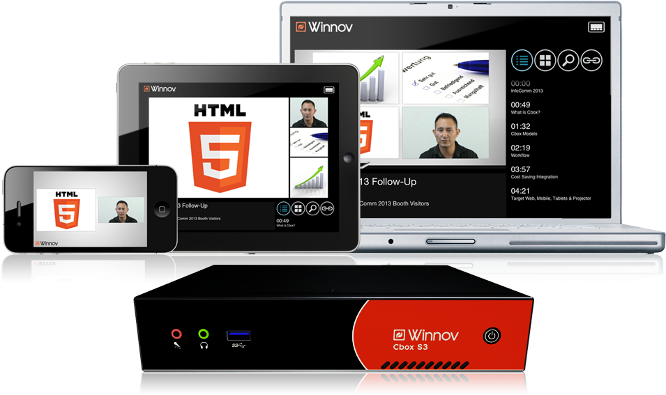 Cbox S3 And Playback Devices - Html 5 (1000x622), Png Download