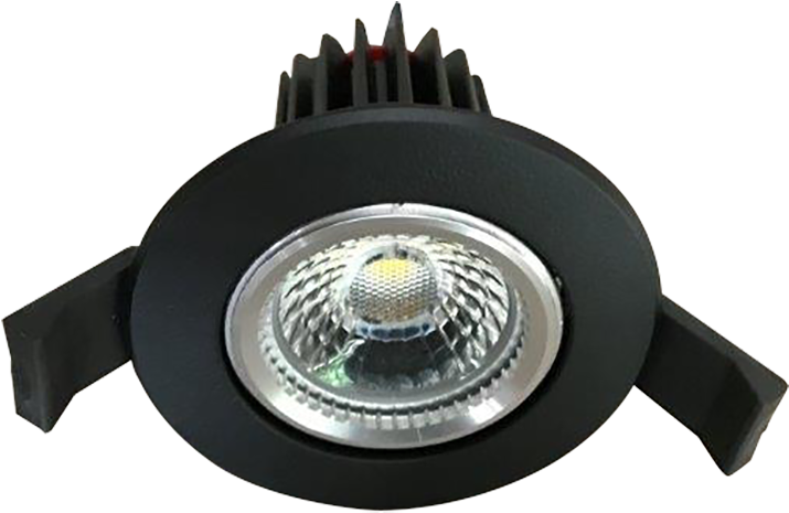 Razor Black 12w Recessed Led Downlight With Anti Glare - Recessed Light ...