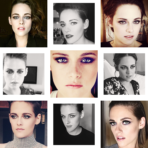 Kristen Stewart Instagram - Collage (500x500), Png Download