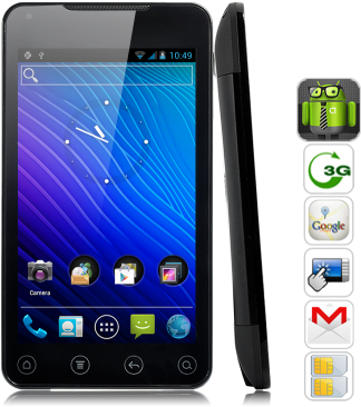 Titanium Android Ics Phone Tablet - Android 4.0 (400x400), Png Download