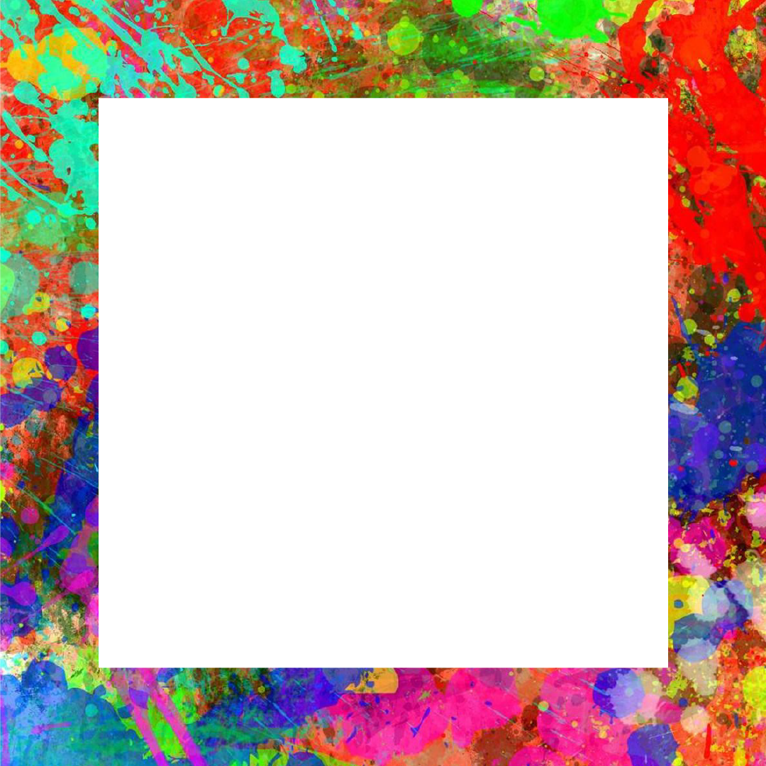 Paint Splatter Png Border