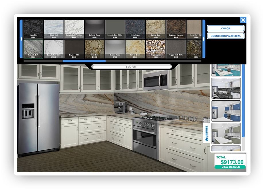 Kitchen Visualizer - Countertop (928x665), Png Download