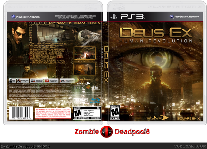 Human Revolution Box Art Cover - Deus Ex Human Revolution (700x516 ...