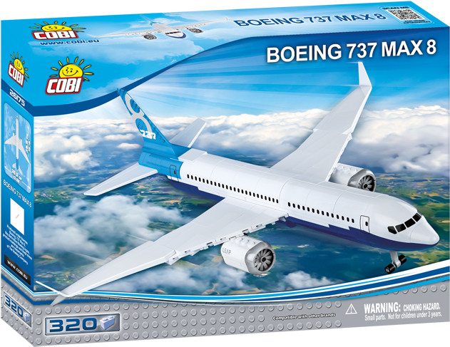 Cobi Boeing (668x516), Png Download