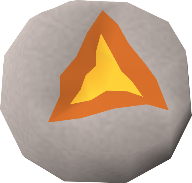 Til The Lava Rune Symbol Is A Dorito - Lava Rune Osrs (633x604), Png ...