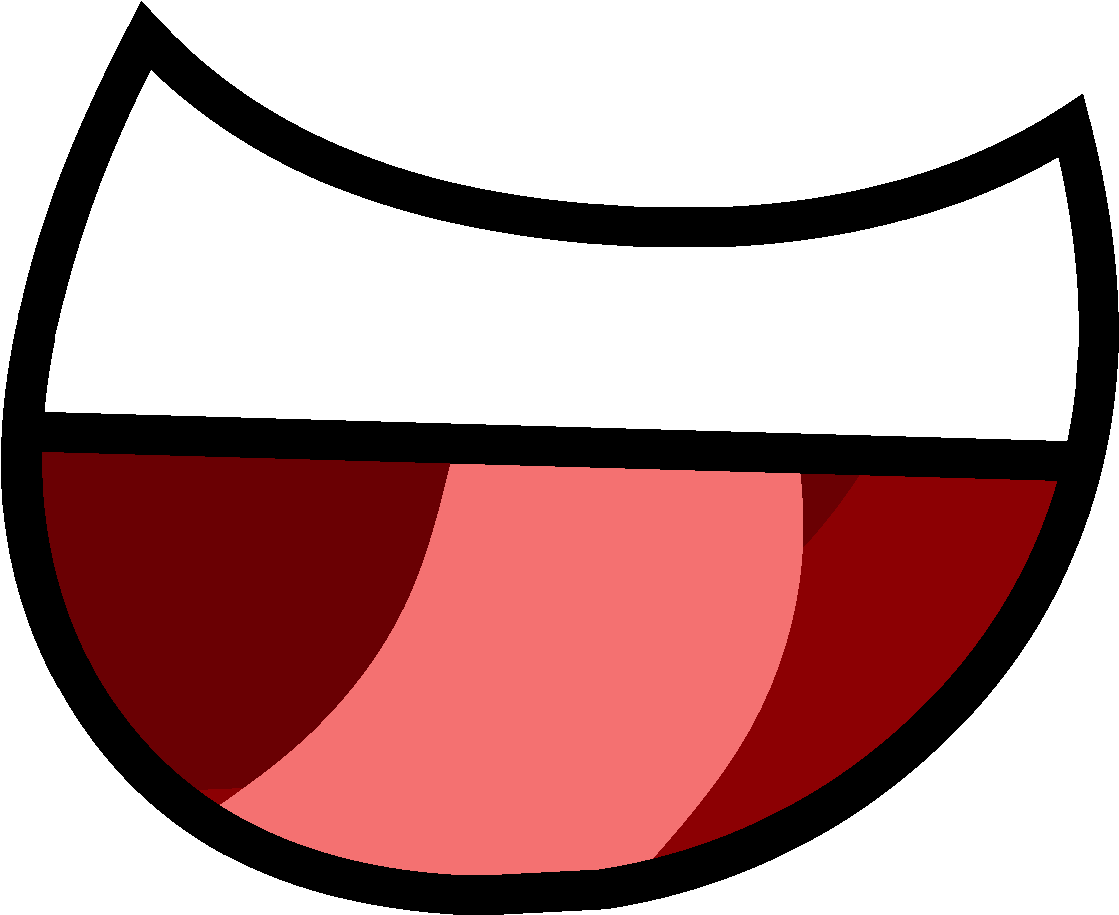 Happy Big Mouth - Inanimate Insanity Mouth Happy (1285x988), Png Download