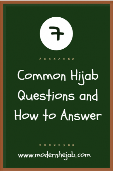 7 Common Questions About Hijab And How To Answer - Poster (600x600 ...