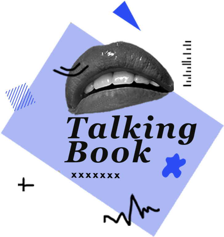 Talking Logo - The Talking Book Podcast (1000x1000), Png Download