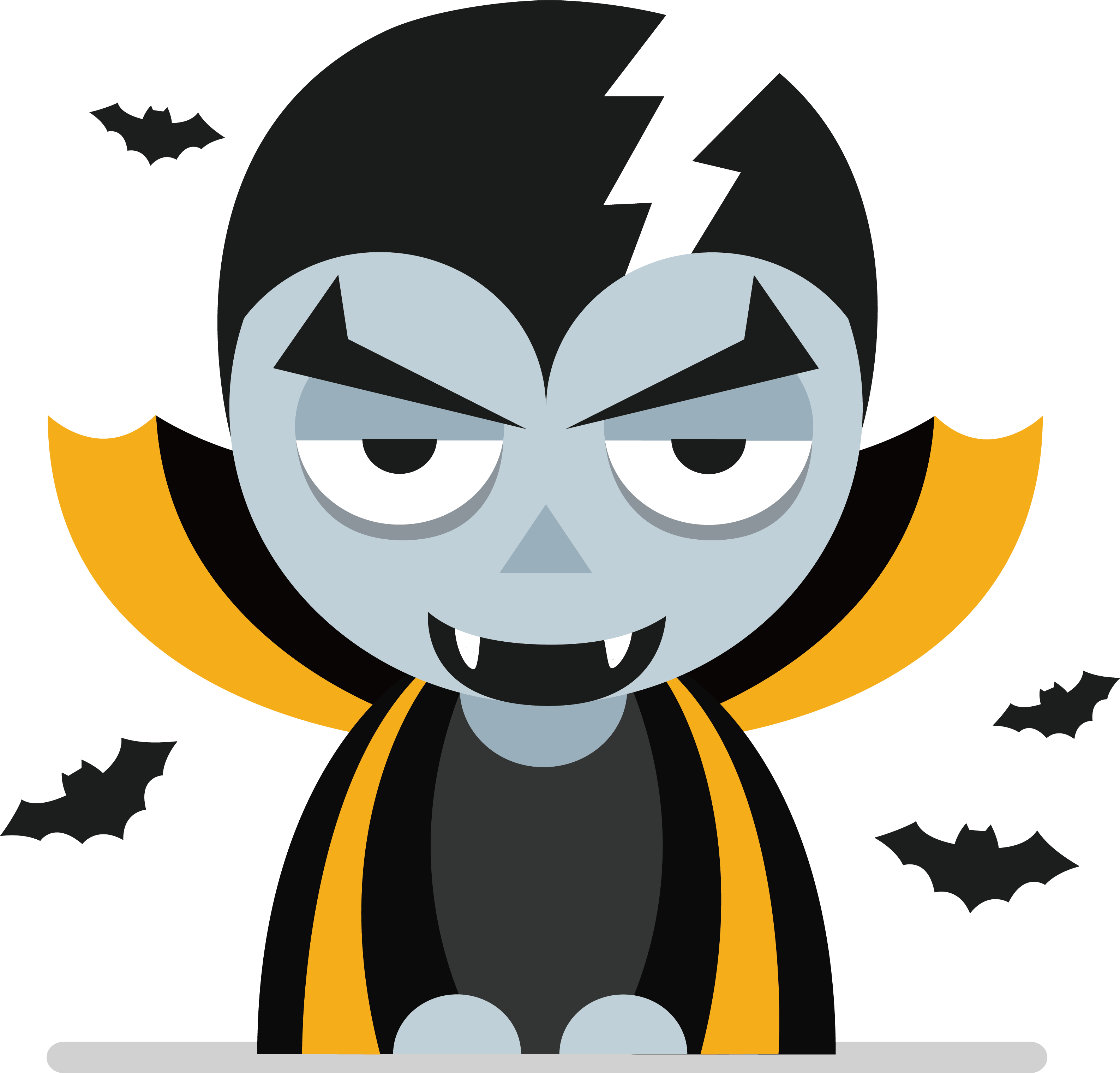 Vampire Animation Clip Art - Vampire Animation (3173x3040), Png Download