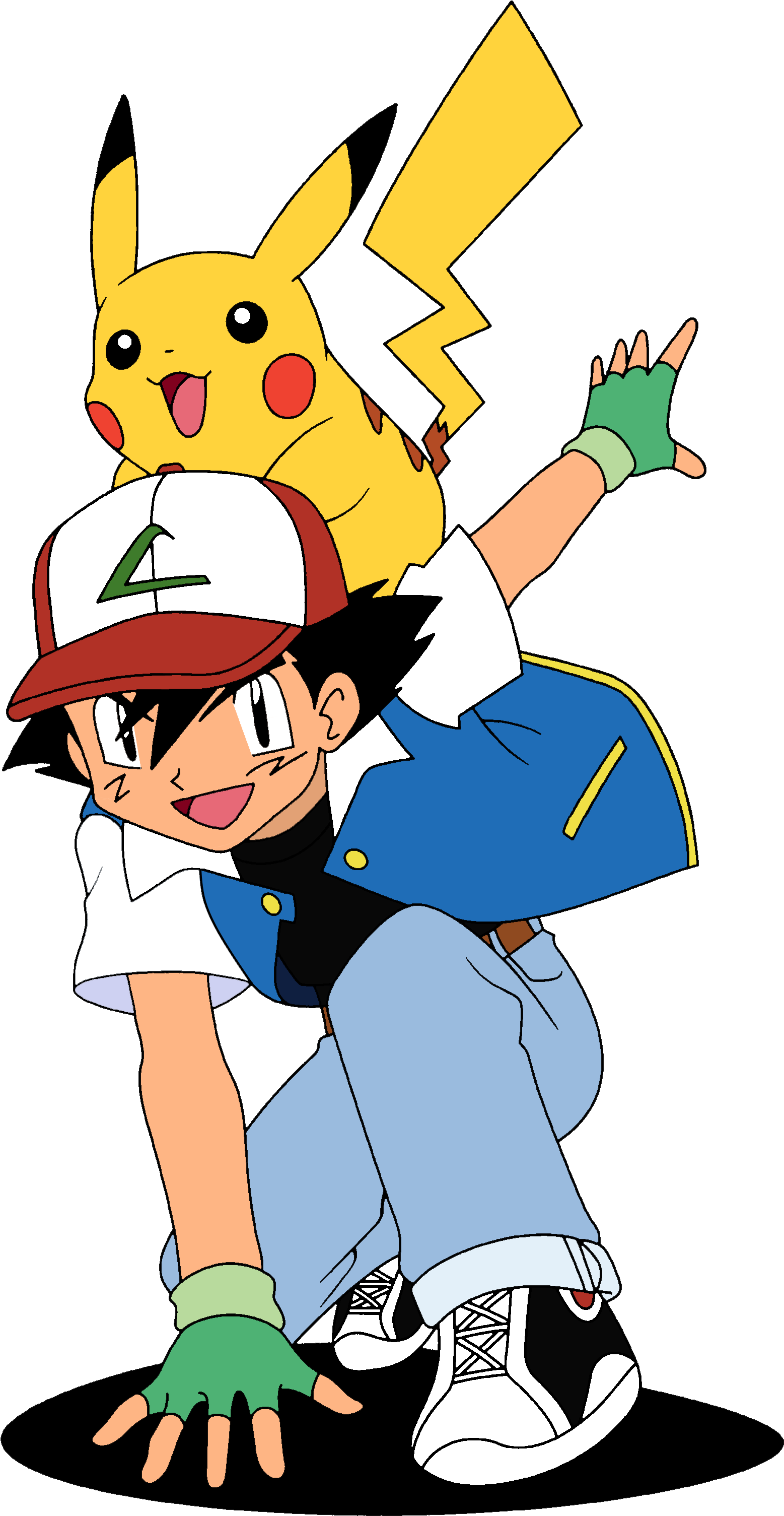Download Cute Pikachu And Ash Wallpaper - Ash Ketchum Y Pikachu ...