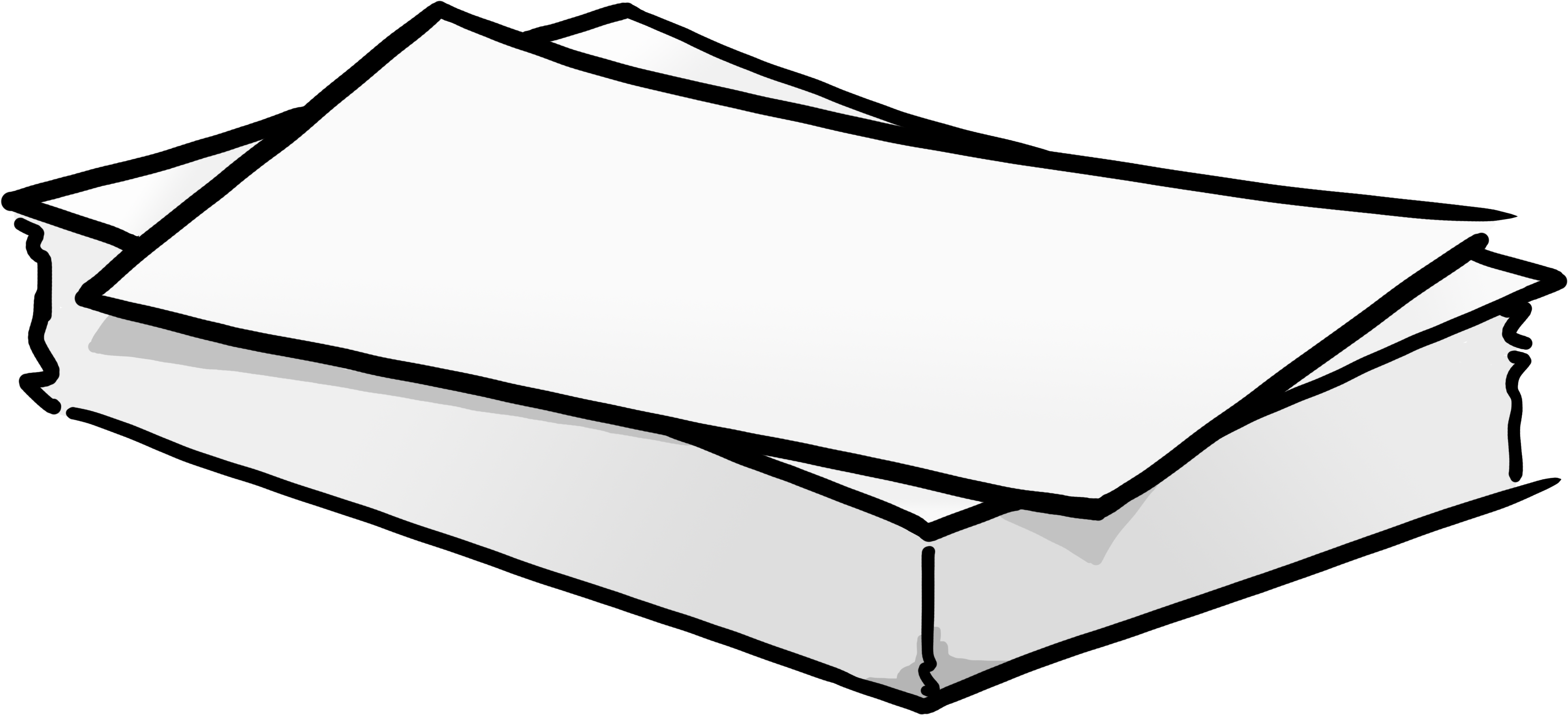 Paper Clip Art Free - Transparent Paper Clip Art (3969x2077), Png Download