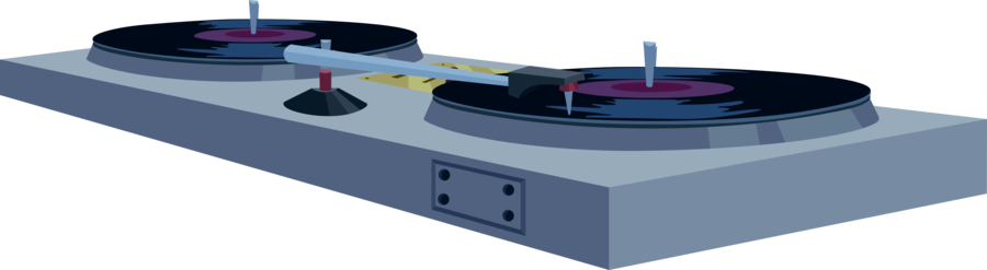 Vinyl Scratch's Turntables By Uxyd On Deviantart - Stx Am Tm Pr Usd ...