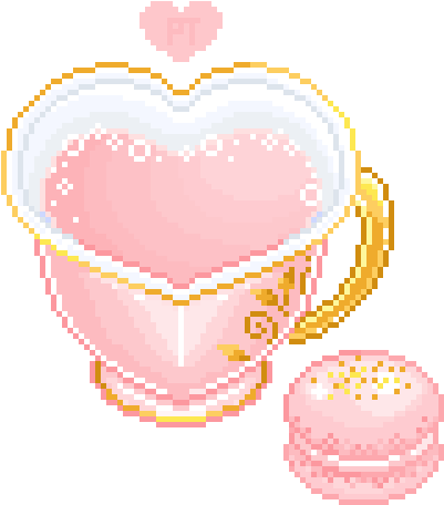 Download Pixel Clipart Kawaii - Kawaii Pixel Tea | Transparent PNG ...