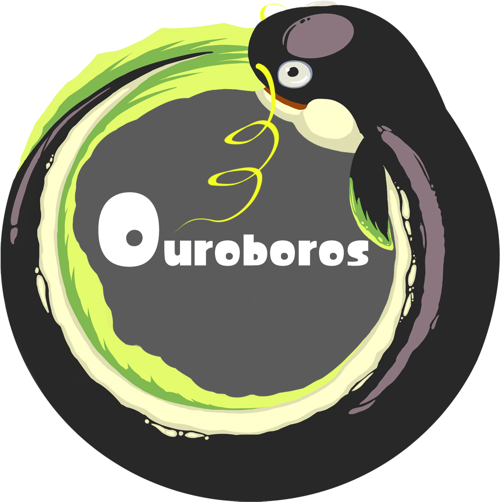 Ouroboros - Cartoon (1024x1024), Png Download