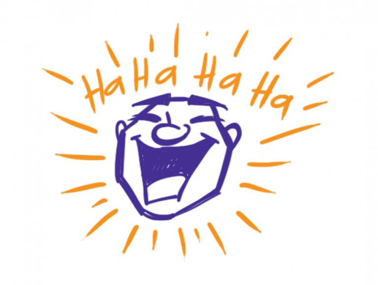 Hahaha Png (768x579), Png Download