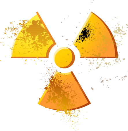 Radiation (443x454), Png Download