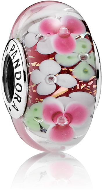 Flower Garden - Pandora 791652 Flower Garden Charm (1000x1000), Png ...