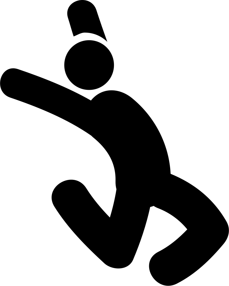 Jumping Dancer Comments - Stick Man Jumping (786x981), Png Download