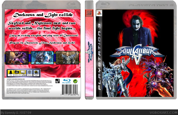 Download Soul Calibur V Box Art Cover | Transparent PNG Download | SeekPNG