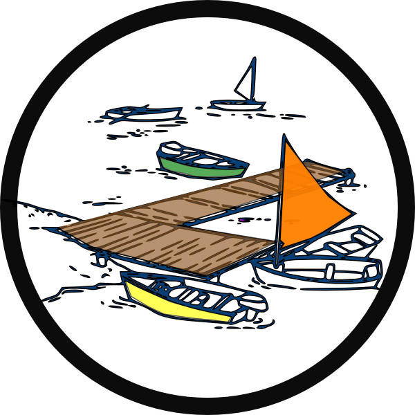 Pier Vector Wharf (600x600), Png Download