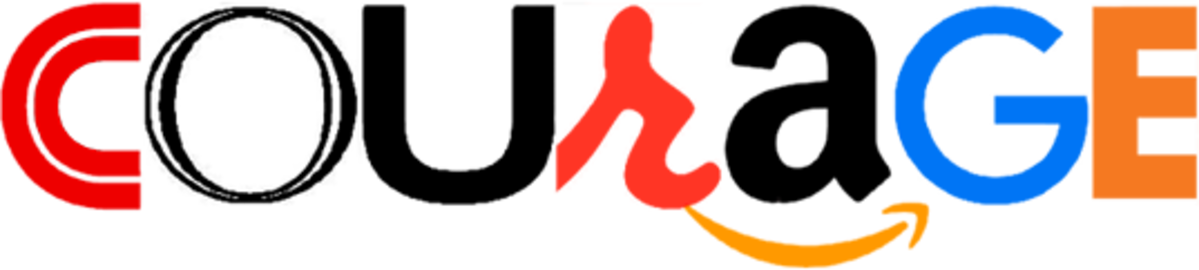 Courage Png (1199x270), Png Download