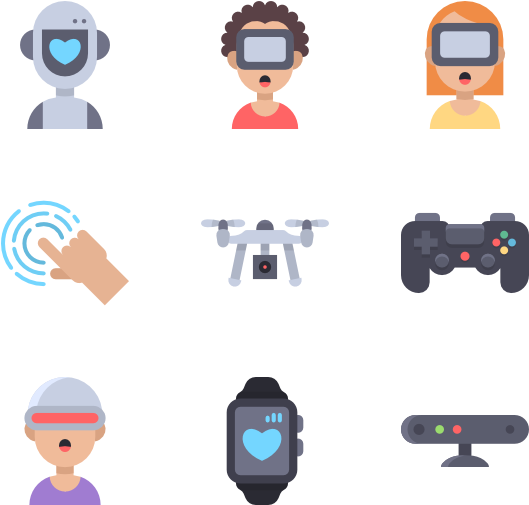 Technology Vector Futuristic - Future Technology Icon Png (600x564 ...