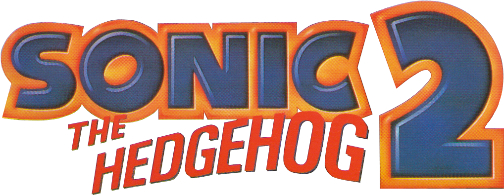Sonic The Hedgehog 2 Logo Transparent (1104x425), Png Download