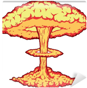 Nuclear Explosion White Background (400x400), Png Download