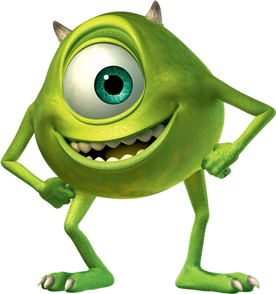 Mike From Monsters Inc - Mike Wazowski (609x621), Png Download