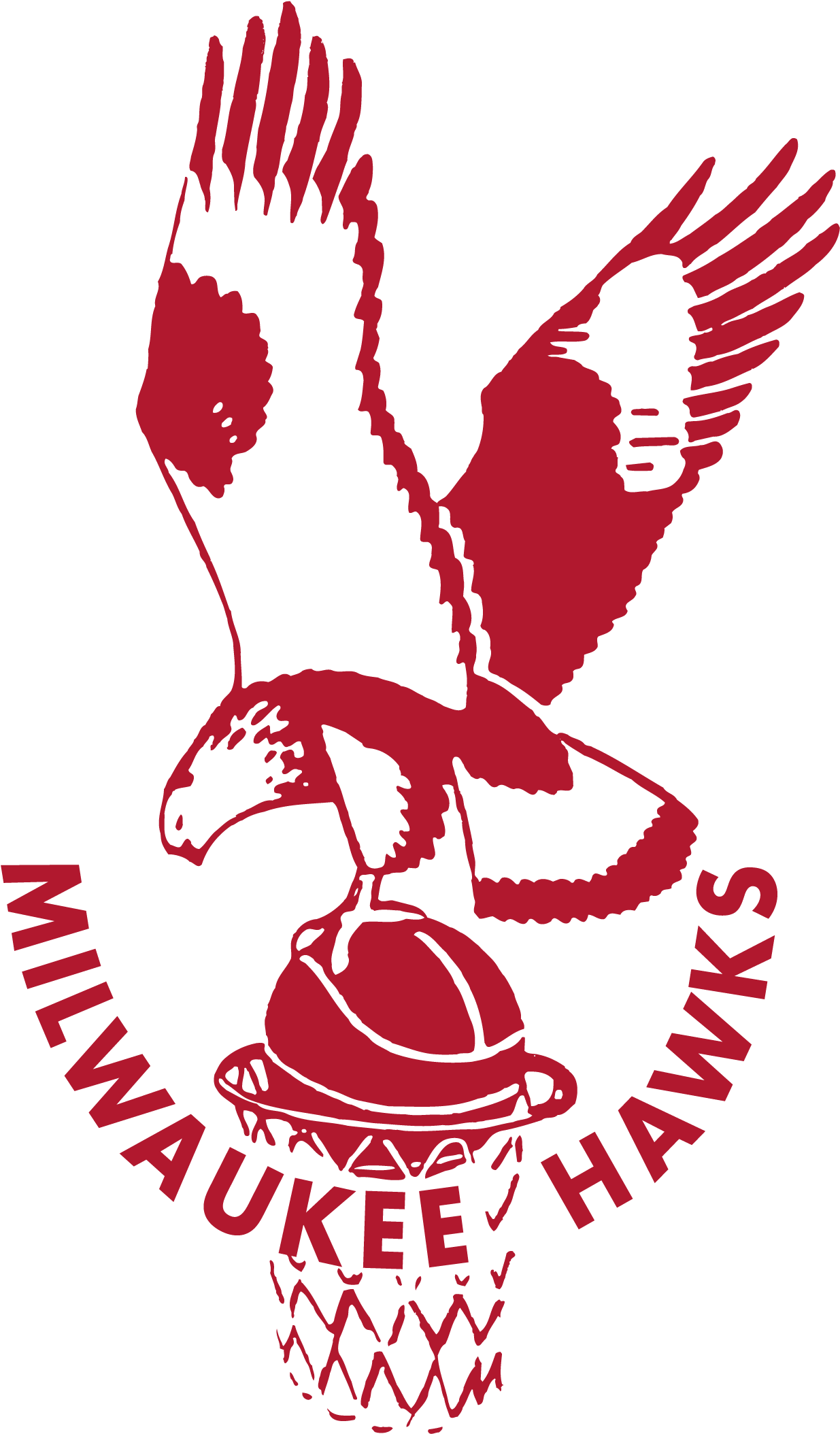 Milwaukee Hawks Logo - St Louis Hawks Logo Nba (3840x2160), Png Download