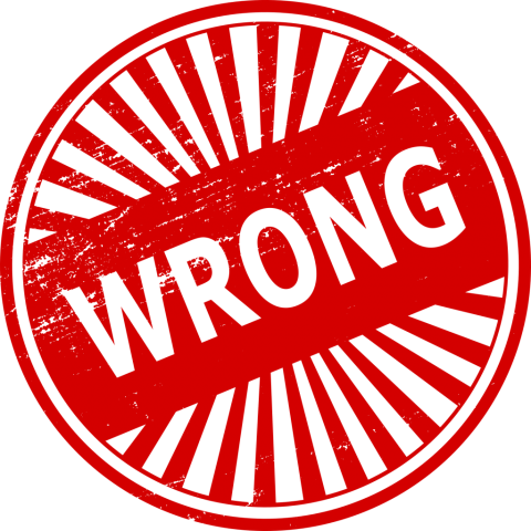Free Png Wrong Stamp Png Images Transparent - Circle (480x480), Png ...