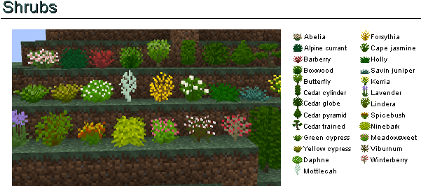 Download Shrubs - Minecraft | Transparent PNG Download | SeekPNG