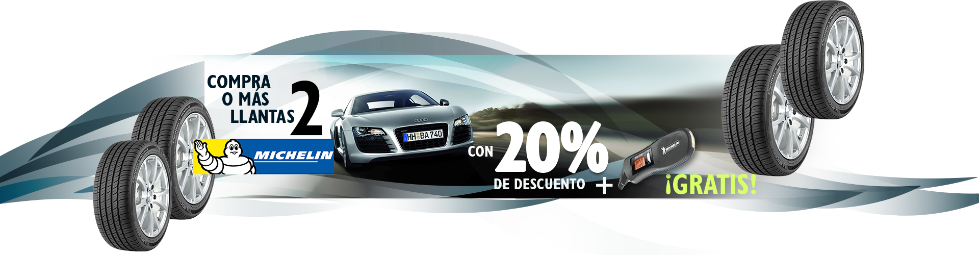 Advertisement - Audi R8 (1920x500), Png Download