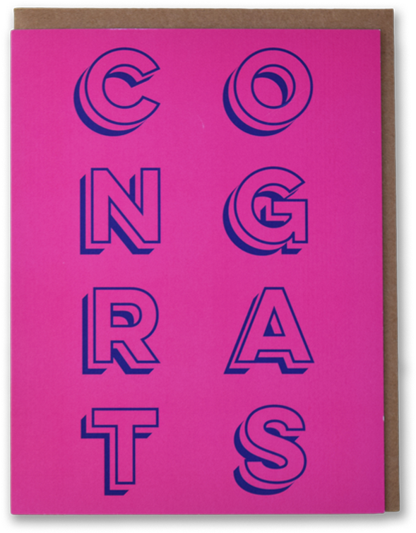 Jpg Freeuse Download Congrats Cards By Bold Ink Studios (700x900), Png ...
