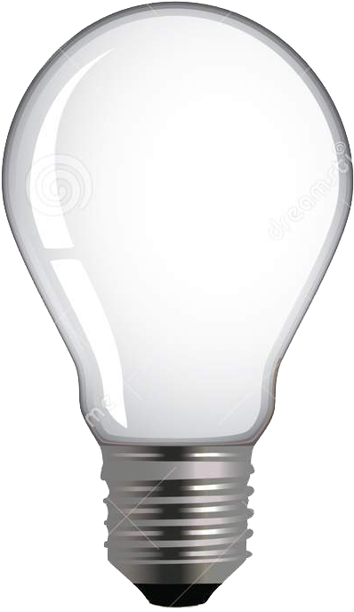 Light Bulb Off (430x715), Png Download
