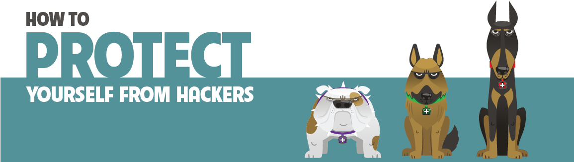 How To Protect Yourself From Hackers (1154x350), Png Download