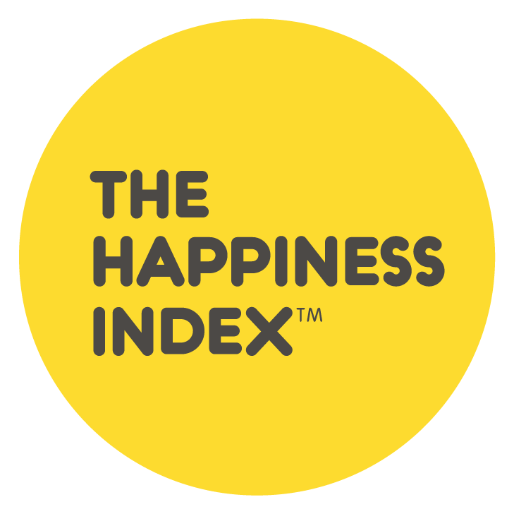 The Happiness Index Logo (729x728), Png Download