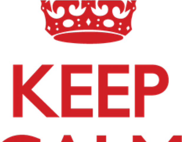 Download Keep Calm Logo | Transparent PNG Download | SeekPNG