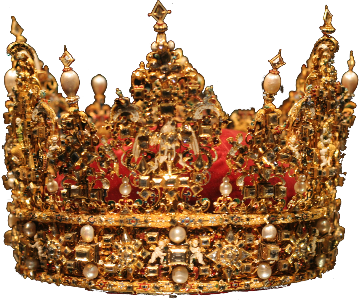 Real King Crowns Png - Real Crown Transparent (1212x1024), Png Download