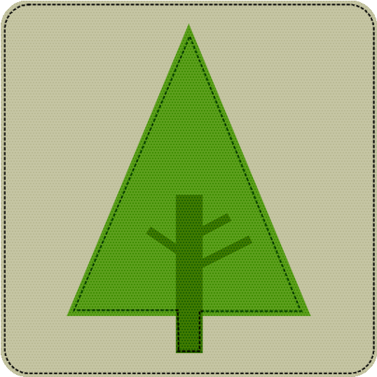 Forest Icon Drawing - Sign (600x600), Png Download