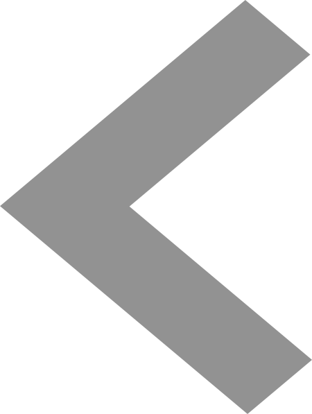 Arrow Clipart Simple - Left Arrow Gray (450x597), Png Download