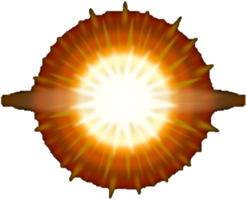Bomb Explosion - Explosion Pixel Png (617x616), Png Download