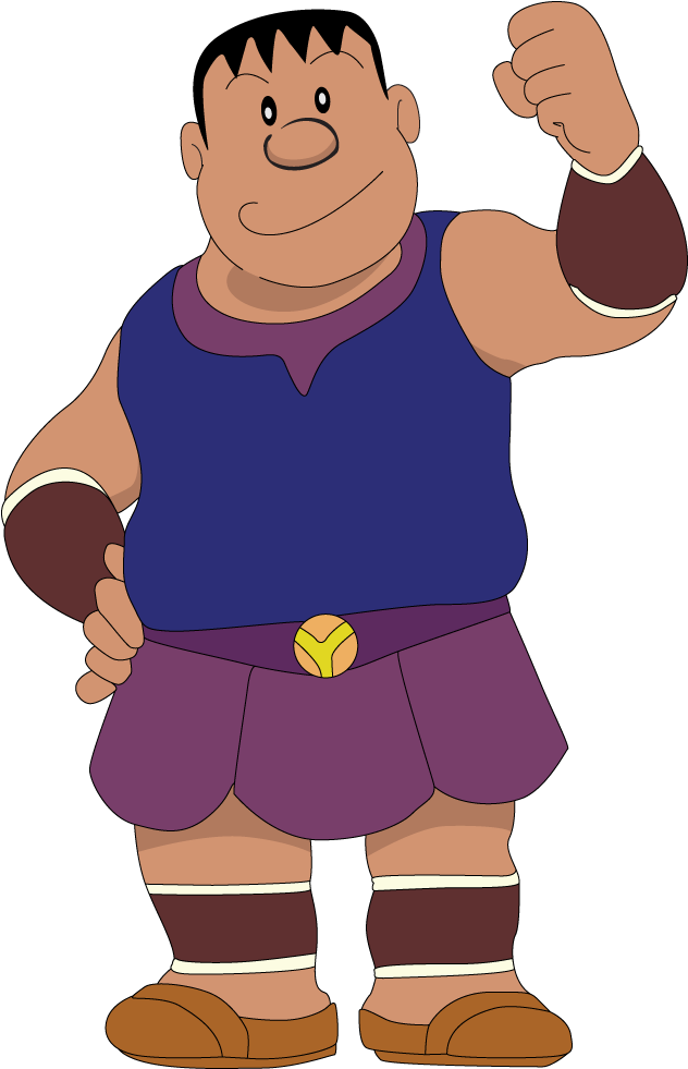 Giant Doraemon Png - Nobita Nobi Png (631x1234), Png Download