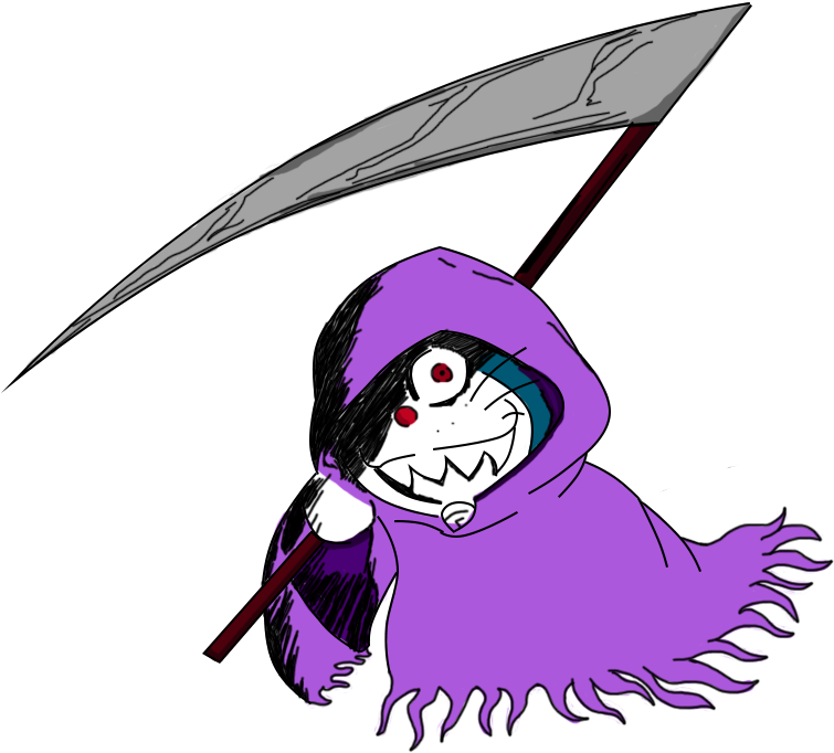 Doraemon Drawing Anime - Doraemon Evil (960x720), Png Download