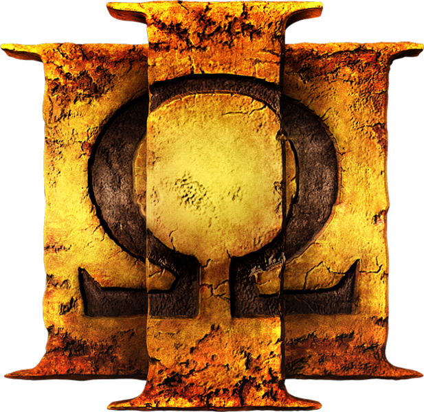 God Of War Iii Logo 2 - God Of War 3 Logo (617x600), Png Download